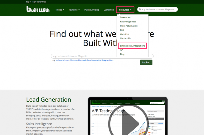 WEBサービスの開発環境を調べる拡張機能「BuiltWith Technology Profiler」 | リモートワーク - anywher